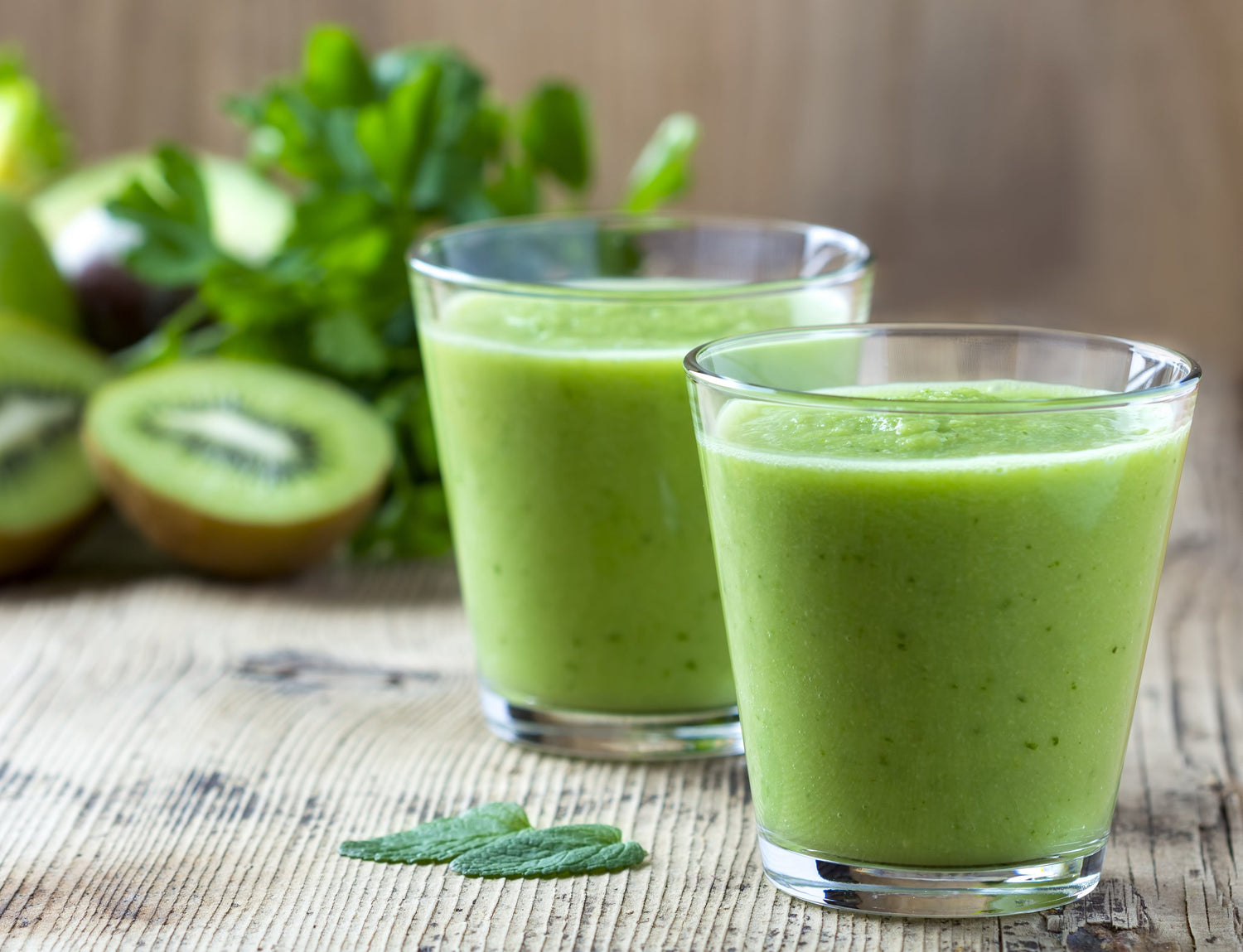 Kiwi Green Refresher Smoothie – GreenSky Optimal